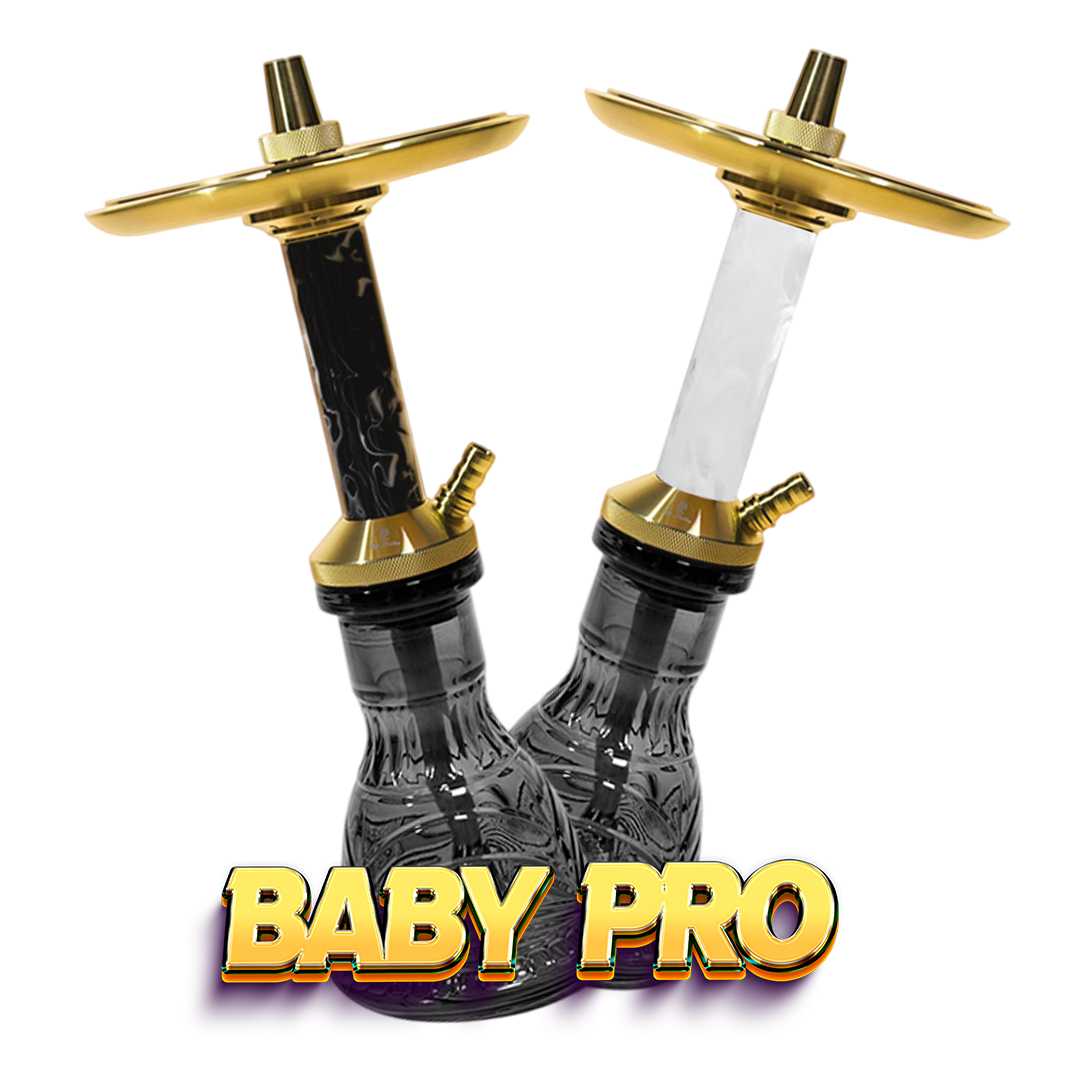 PACK MR SHISHA BABY PRO GOLD - En La Nube Shop