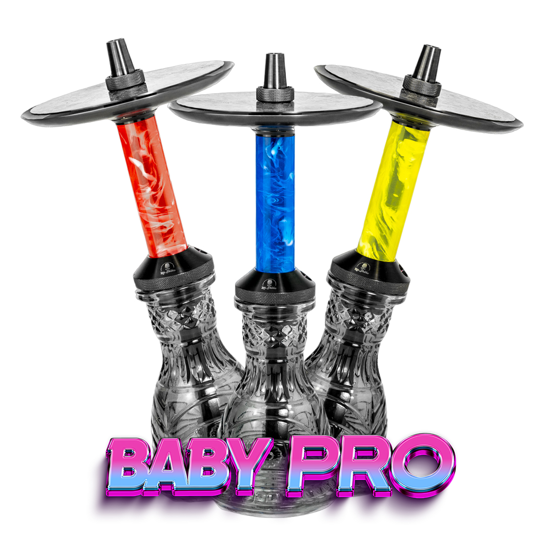 PACK MR SHISHA BABY PRO BLACK - En La Nube Shop