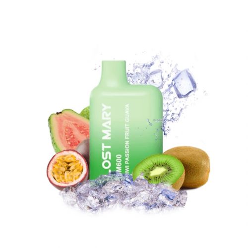 LOST MARY BM600 KIWI, PASSION FRUIT Y GUAVA 20MG - En La Nube Shop