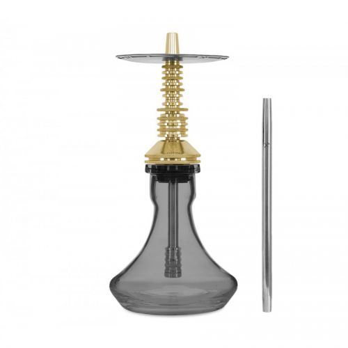 SHISHA VZ HOOKAH CUSTOM MINI BRASS - En La Nube Shop
