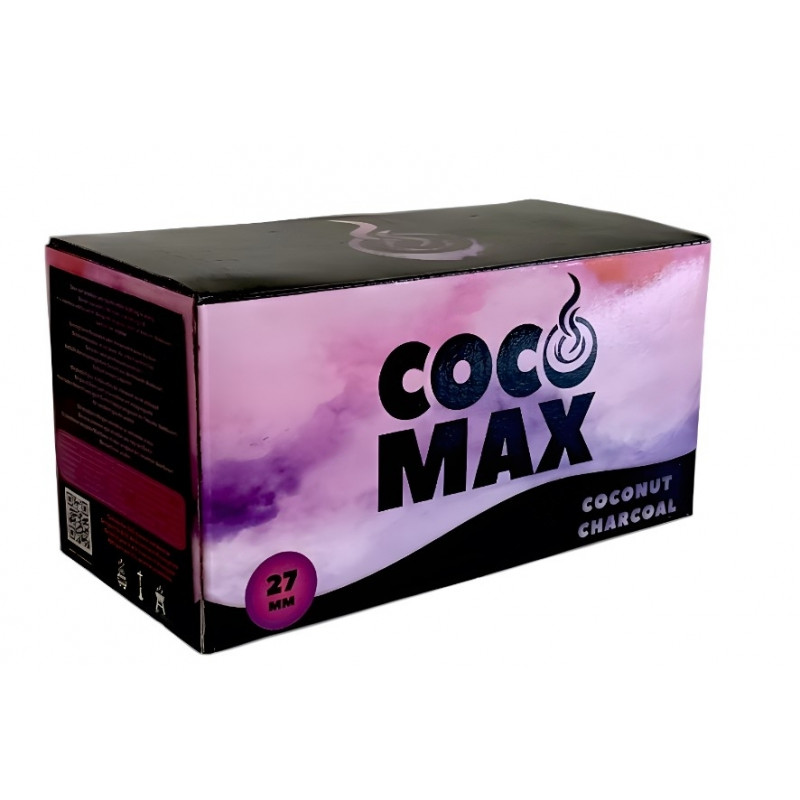 CARBON NATURAL COCO MAX 27X27X27 1KG - En La Nube Shop