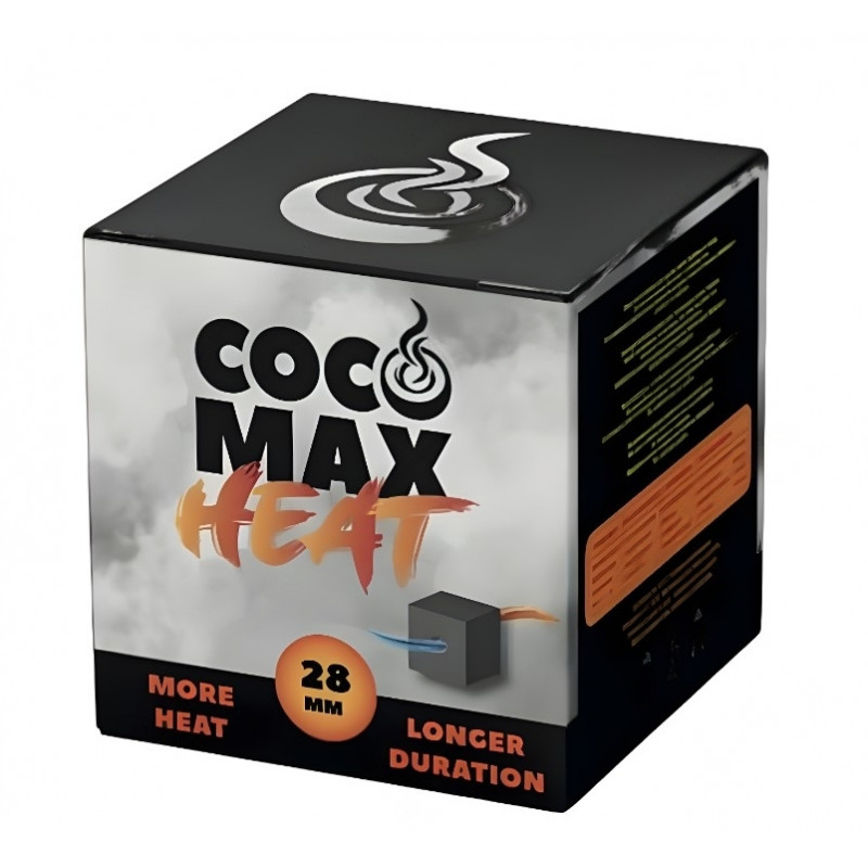 CARBON NATURAL COCO MAX HEAT 28X28X28 1KG - En La Nube Shop